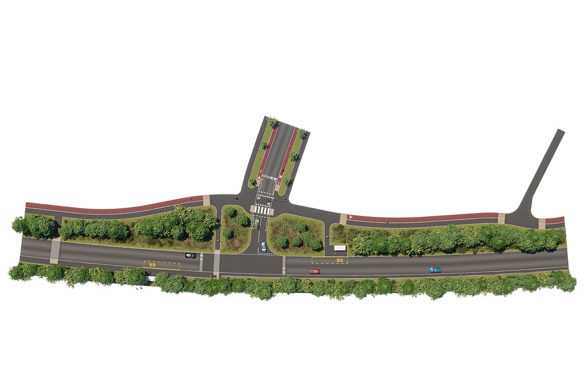 Suffolk Council – Design for Streets Diagrams – 2 – Infra CGI